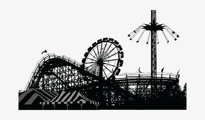 Theme Park Silhouette