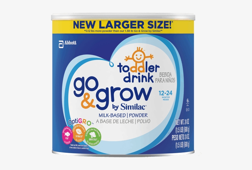 Get $2 - Similac Go & Grow Milk Based Formula Powder 24oz PNG Image ...