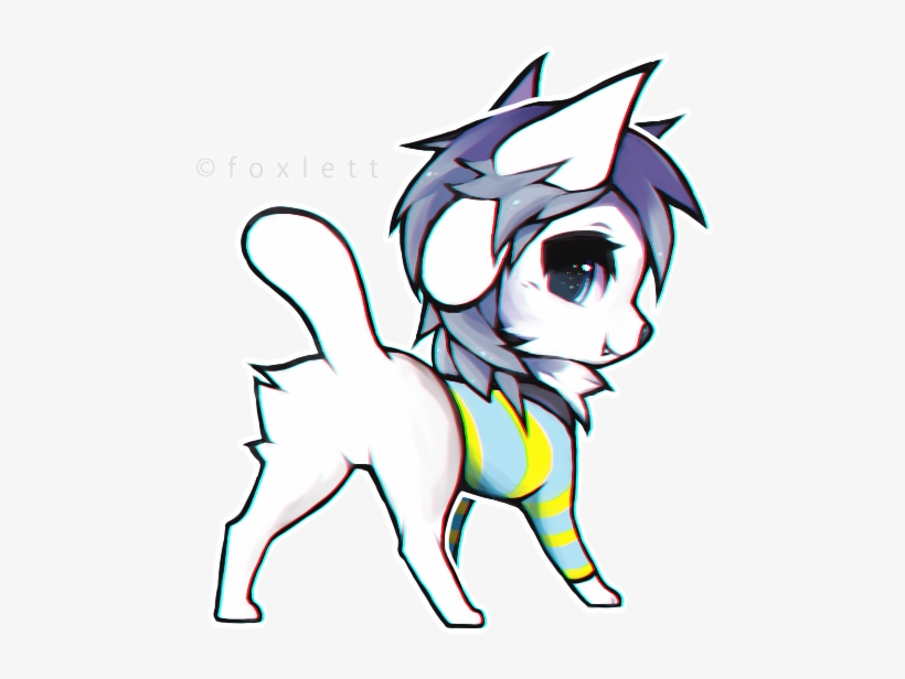 Oxle Tt 0 Undertale Cat White Line Art Dog Like Mammal - Undertale ...