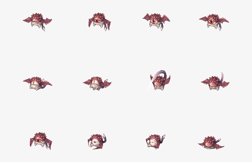 Download Bem Monster Eyes - Maplestory Slime Sprite | Transparent PNG ...