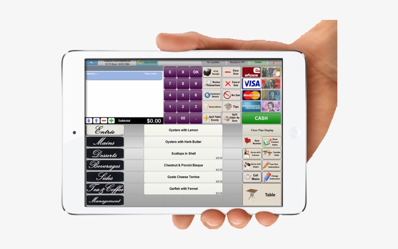 Download Ipad Pos - Melbourne | Transparent PNG Download | SeekPNG
