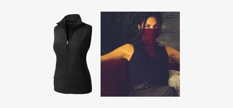 Elektra Costume Vest Netflix - Diy Elektra Costume PNG Image ...