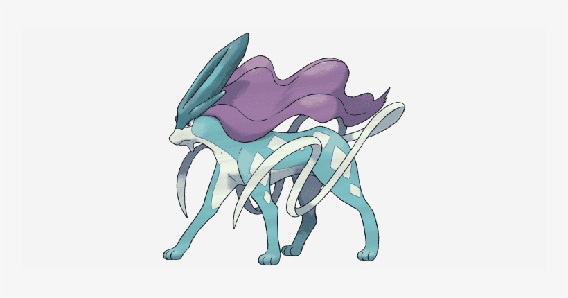 Best Pokemon For Legendary Raids Suicune - Pokemon Suicune PNG Image ...