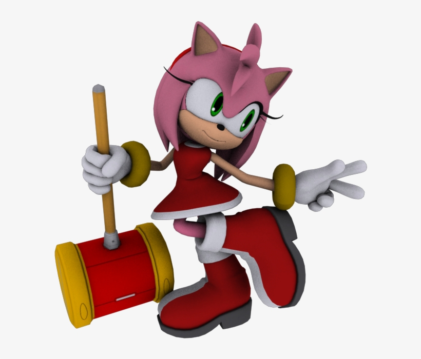 Download Zip Archive - Super Smash Bros Wii U Amy PNG Image ...