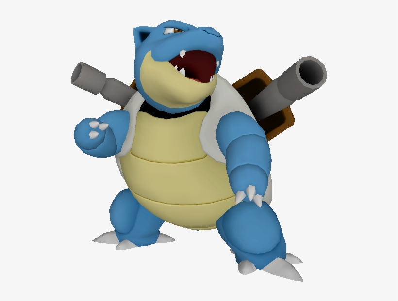 Png Black And White Blastoise Transparent Super - Blastoise Trophy PNG ...
