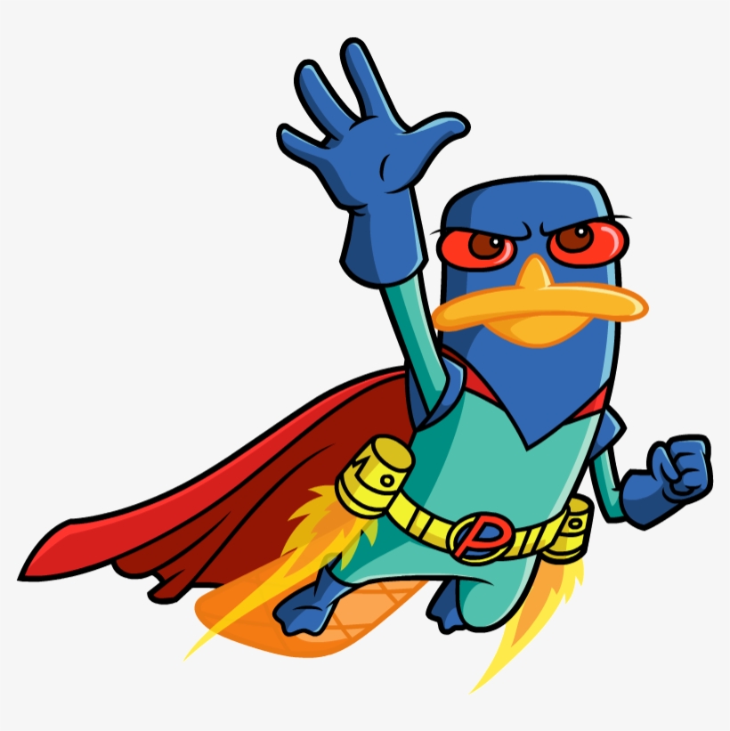 Perry 2 - Phineas And Ferb Mission Marvel Perry PNG Image | Transparent ...