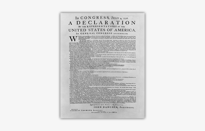 Declaration Independence - Declaration Of Independence PNG Image ...