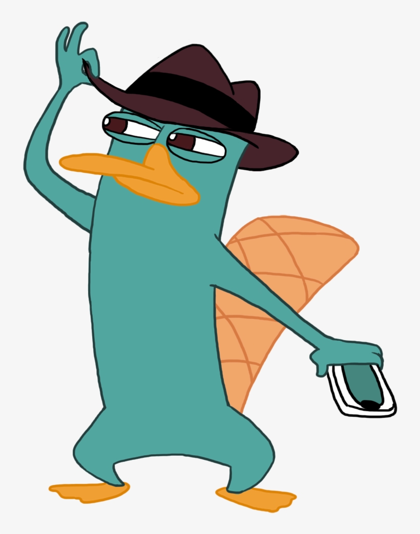 Phineas Y Ferb Dibujos Animados - Phineas And Ferb Perry Vector PNG ...