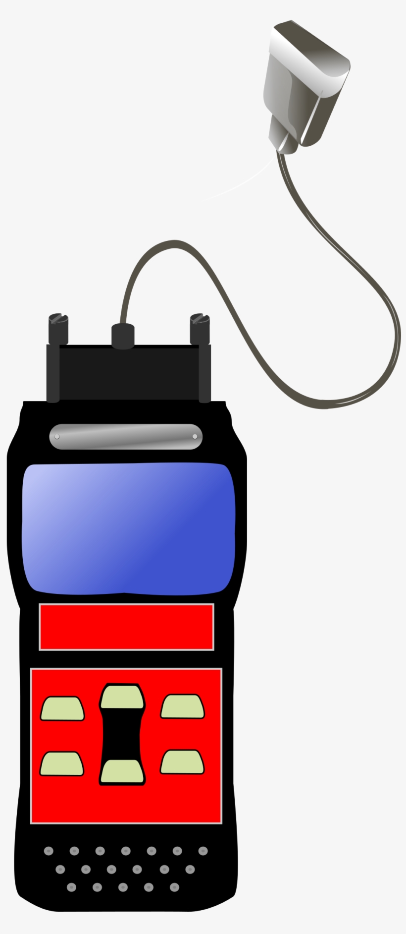 Scanner Clipart Cartoon - Auto Diagnostic Scanner Vector PNG Image ...