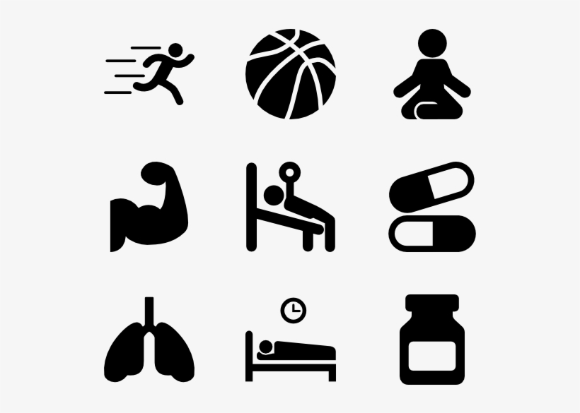 Fitness Forever 70 Icons - Training Icon PNG Image | Transparent PNG ...