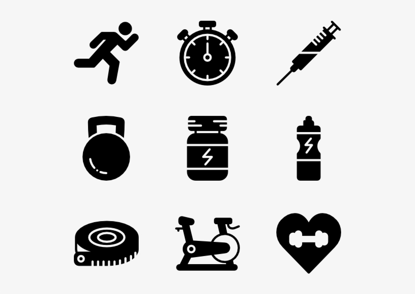 Fitness 40 Icons - Icon PNG Image | Transparent PNG Free Download on ...