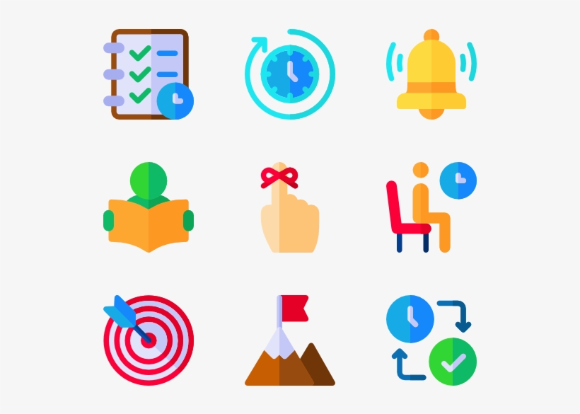 Time Management - Time Management Icon PNG Image | Transparent PNG Free ...