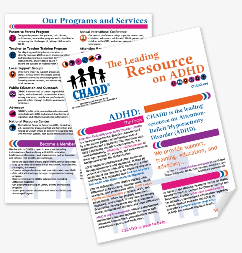 Flyer Design For Chadd To Hand Out At Their Annual - Information PNG ...