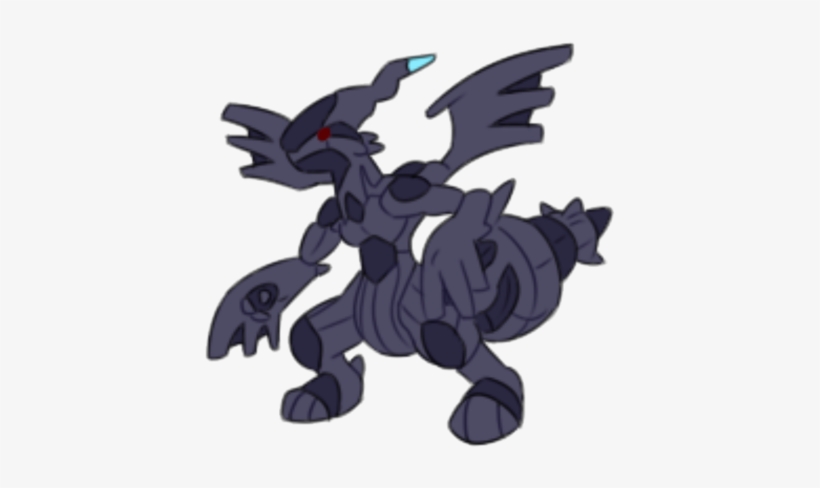 Download Doodle Zekrom - Pokemon Zekrom Pixel Art | Transparent PNG ...