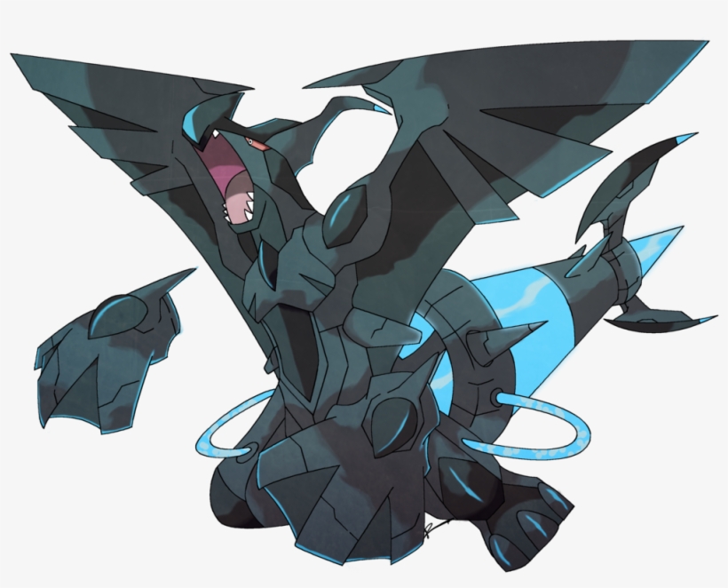 Zekrom Is A Black Bipedal Pokémon Resembling A Dragon - Zekrom Mega ...