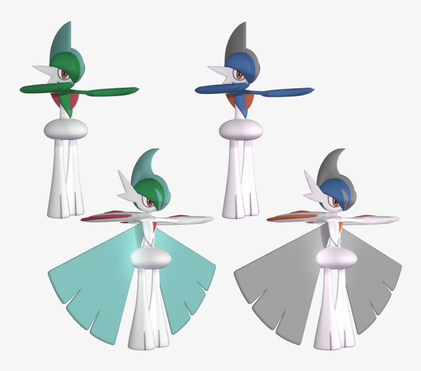 Download Zip Archive - Pokemon Gallade Model PNG Image | Transparent ...