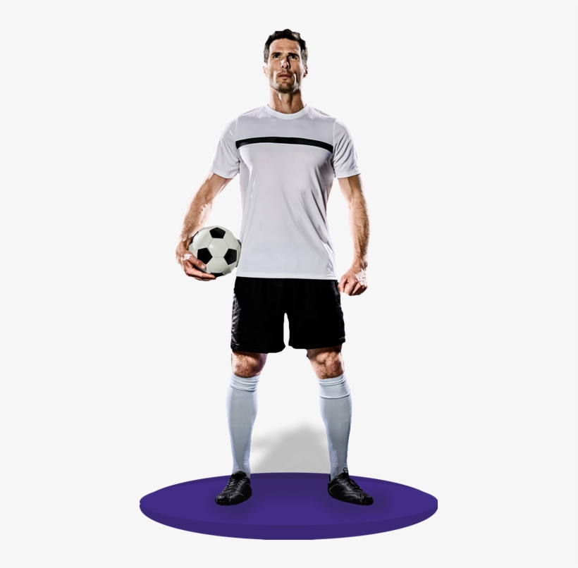 Download First11 Player Presentation - Soccer Player Standing Png ...