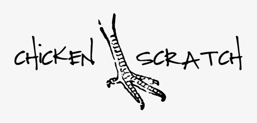 Download Chicken Scratch Logo Black | Transparent PNG Download | SeekPNG