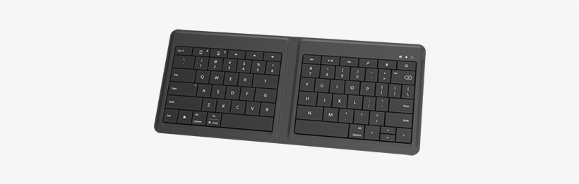 Universal Foldable Keyboard Rotator - Compact Backlit Chiclet Keyboard ...