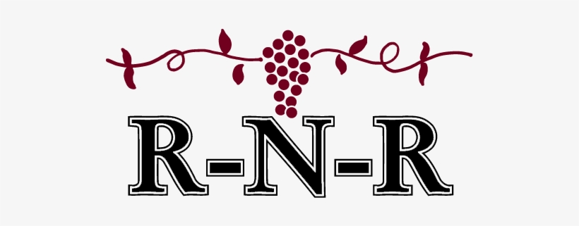 R N R Logo Black With Red Vines PNG Image | Transparent PNG Free ...