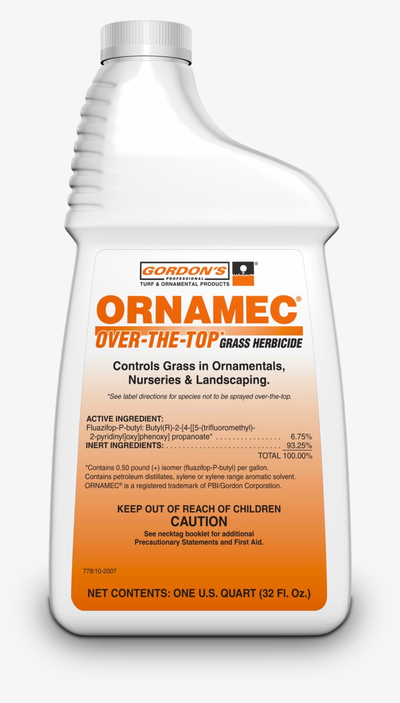 Ornamec Over The Top Herbicide - Ornamec Pint Grass Killer PNG Image ...