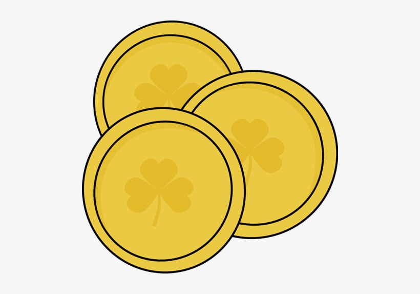 St Patricks Day - Gold Coins St Patricks Day PNG Image | Transparent ...