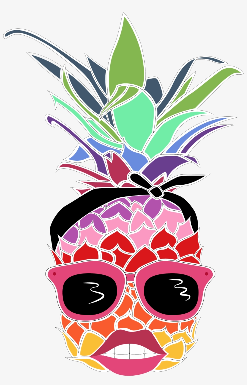 Download Masks Clipart Pineapple - Pineapple | Transparent PNG Download ...