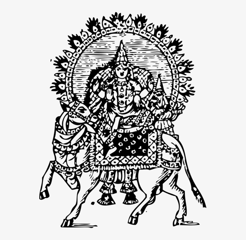 Shiva, Siva, Lord, Bull, Ride, Celestial, Vehicle - Riding Shiva Shower ...