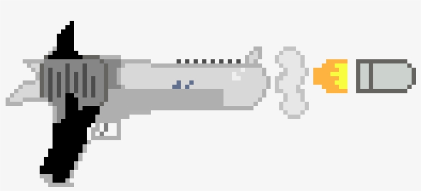 Fortnite Hand Cannon - Fortnite Hand Cannon Pixel Art PNG Image ...