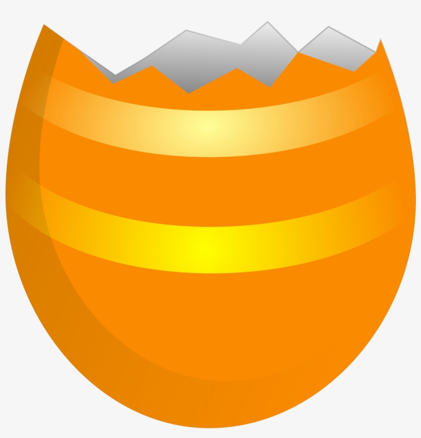 Medium Image - Cracked Easter Egg Vector PNG Image | Transparent PNG ...