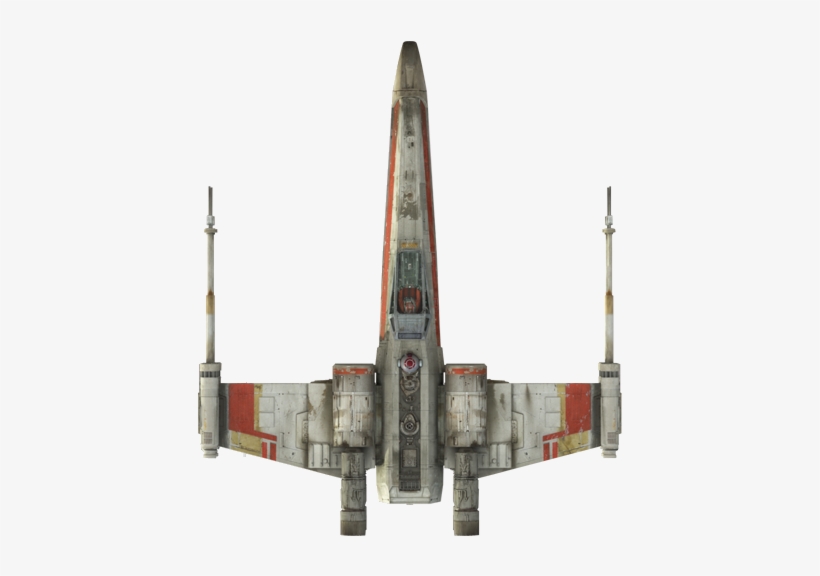 Download Tie Fighter Top View - X Wing Fighter Top View | Transparent ...