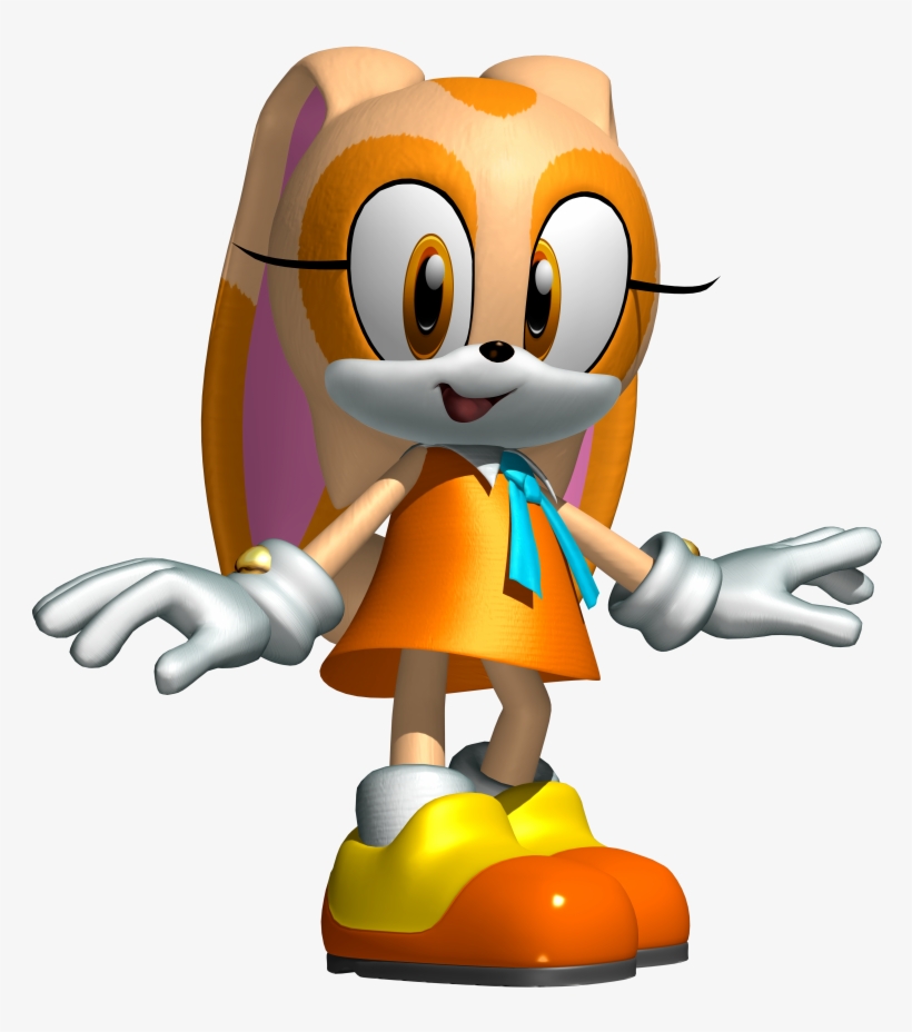 Cream The Rabbit - Cream The Rabbit Sonic Heroes PNG Image ...