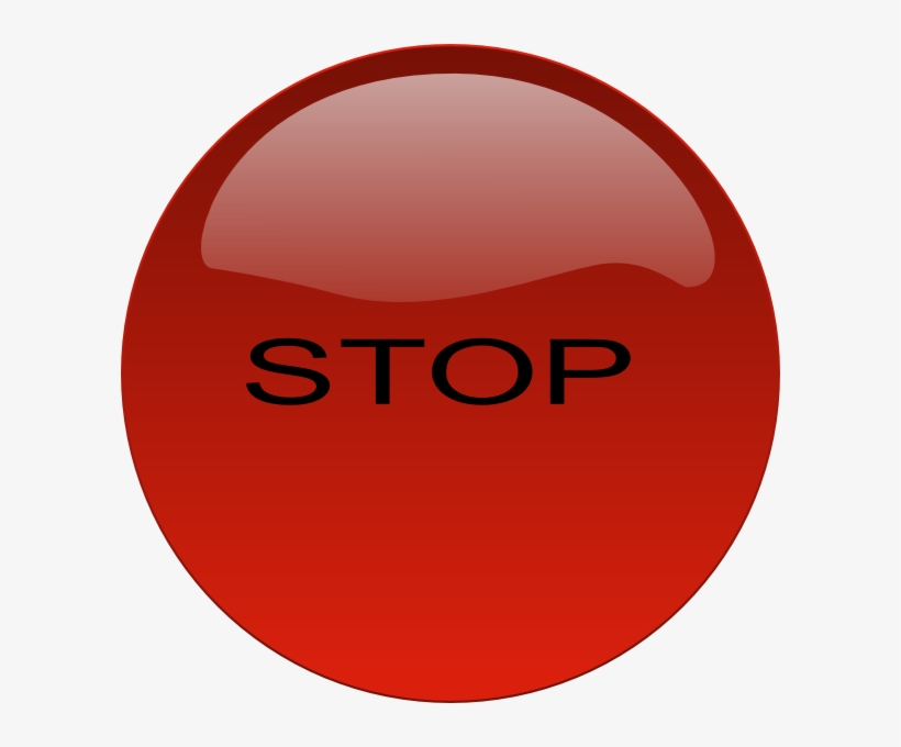 Download Stop Button Svg Clip Arts 600 X 600 Px | Transparent PNG ...