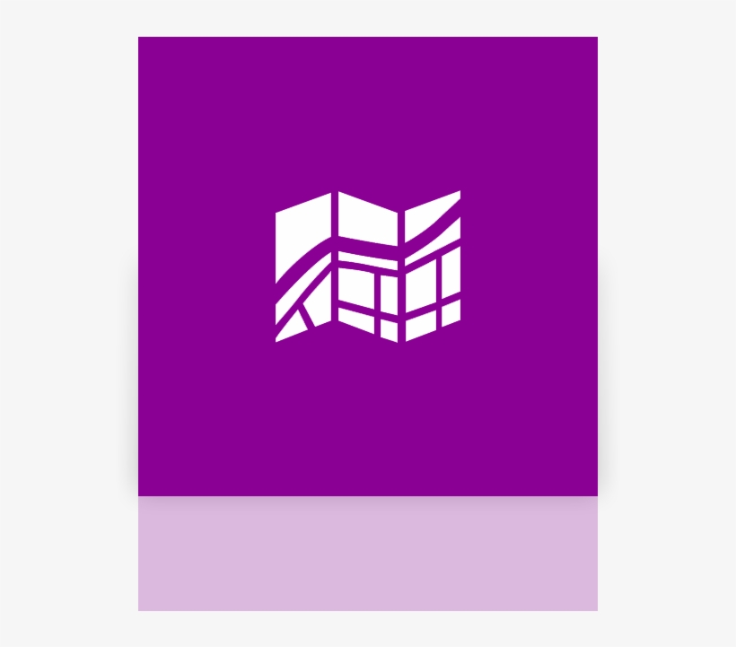 Download Window, Mirror, Map Icon - Windows Maps | Transparent PNG ...