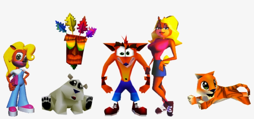 Crash Bandicoot Trilogy's Main Cast Of Protagonists - Crash Bandicoot ...