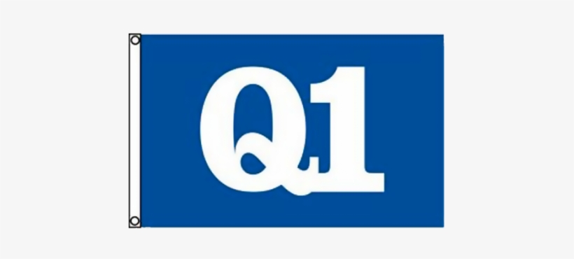 Download Q1 Blue Flag | Transparent PNG Download | SeekPNG