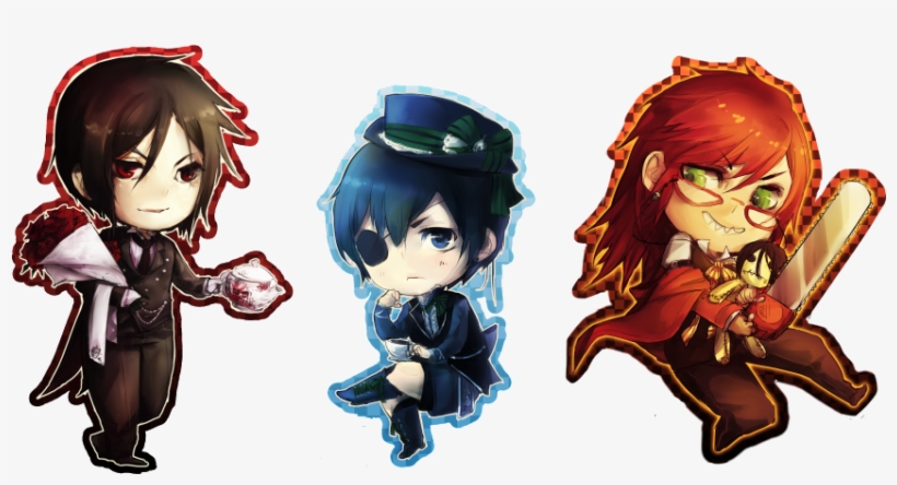 Anime Black Butler Chibi PNG Image | Transparent PNG Free Download on ...