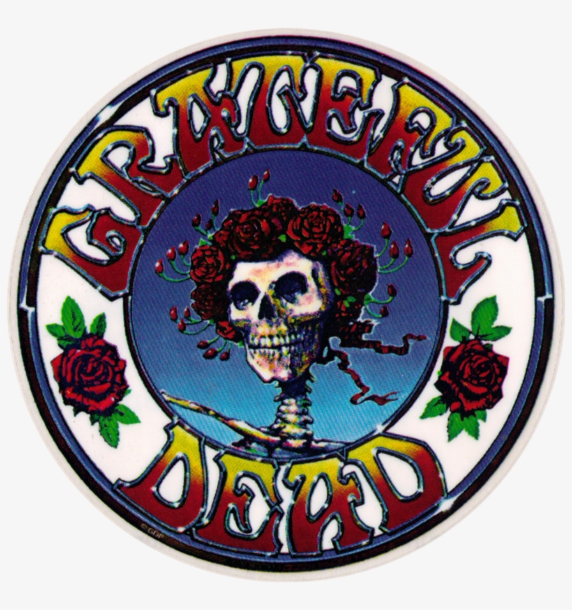 4 - 5" Circular - Bertha Grateful Dead Logo PNG Image | Transparent PNG ...