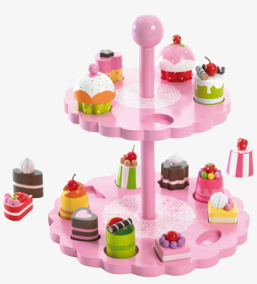 Teatime Cake Stand & Shape Sorter - Teatime Cake Stand & Shape Sorter ...