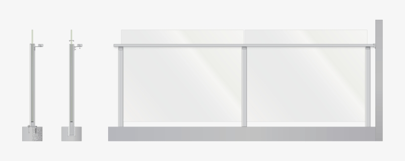 Glass Fence Png - Glass Railing Elevation PNG Image | Transparent PNG ...