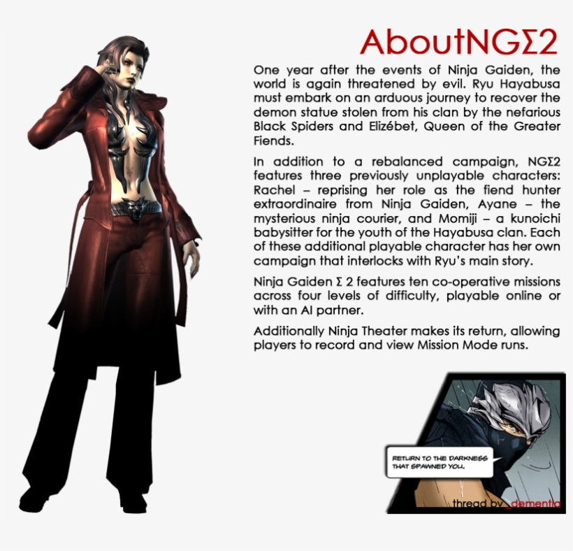 G4tv Yosuke Hayashi Interview - Ninja Gaiden Sigma 2 PNG Image ...
