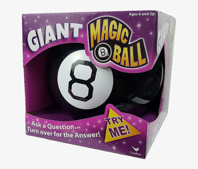 Download Giant Magic 8 Ball - Magic 8 Ball Mini Game | Transparent PNG ...