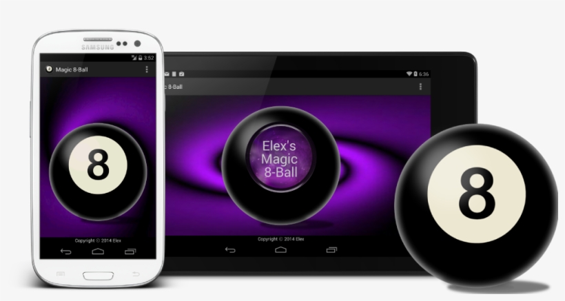 Elex's Magic 8 Ball Is Yet Another 'magic 8 Ball' - Magic 8-ball PNG ...