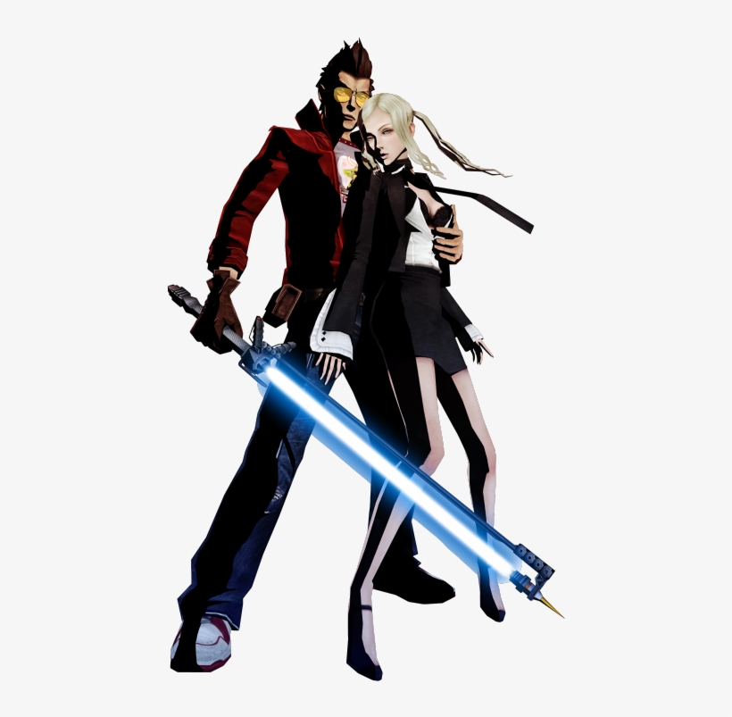Travis Touchdown And Sylvia PNG Image | Transparent PNG Free Download ...