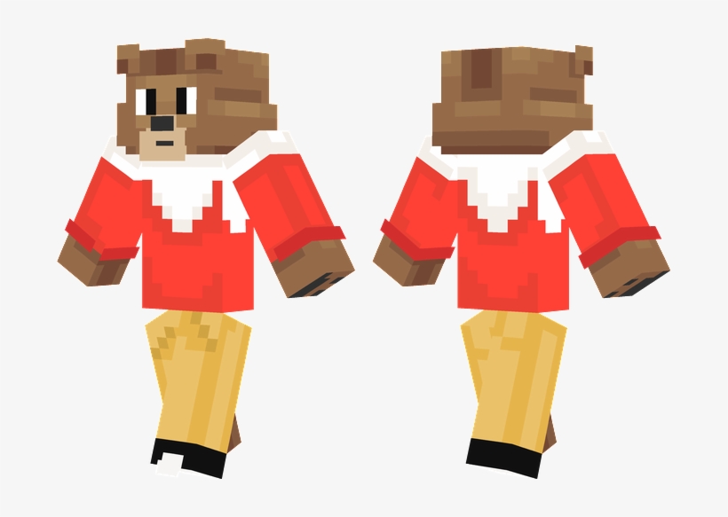 Hypebeast Bear - Minecraft PNG Image | Transparent PNG Free Download on ...