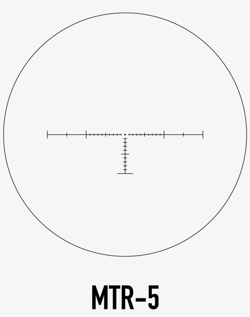 March Rifle Scopes Using Reticles In The Second Focal - Circle PNG ...