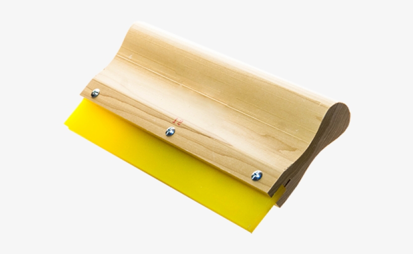70-durometer Squeegee With Wood Handle - Squeegee PNG Image ...
