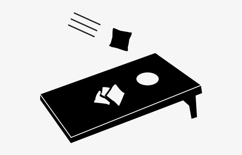 Download Corn Hole Black And White | Transparent PNG Download | SeekPNG