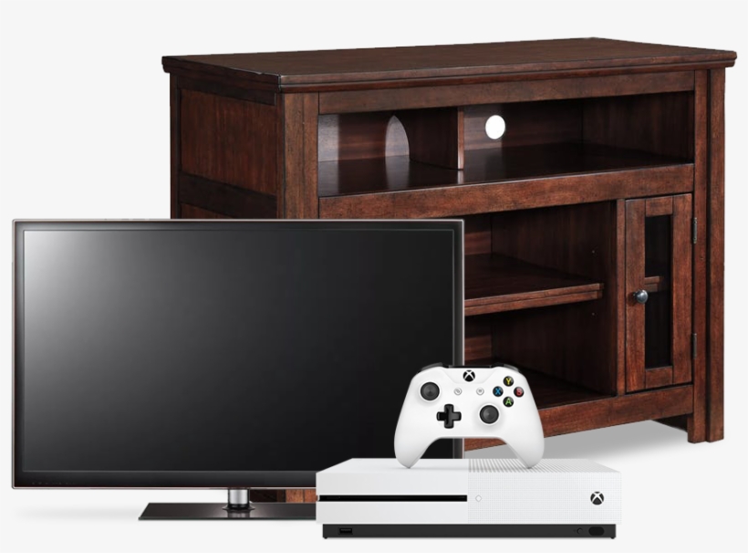 Xbox One S 1 Tb, 43” Tv, & Tv Stand - Signature Design By Ashley Harpan ...