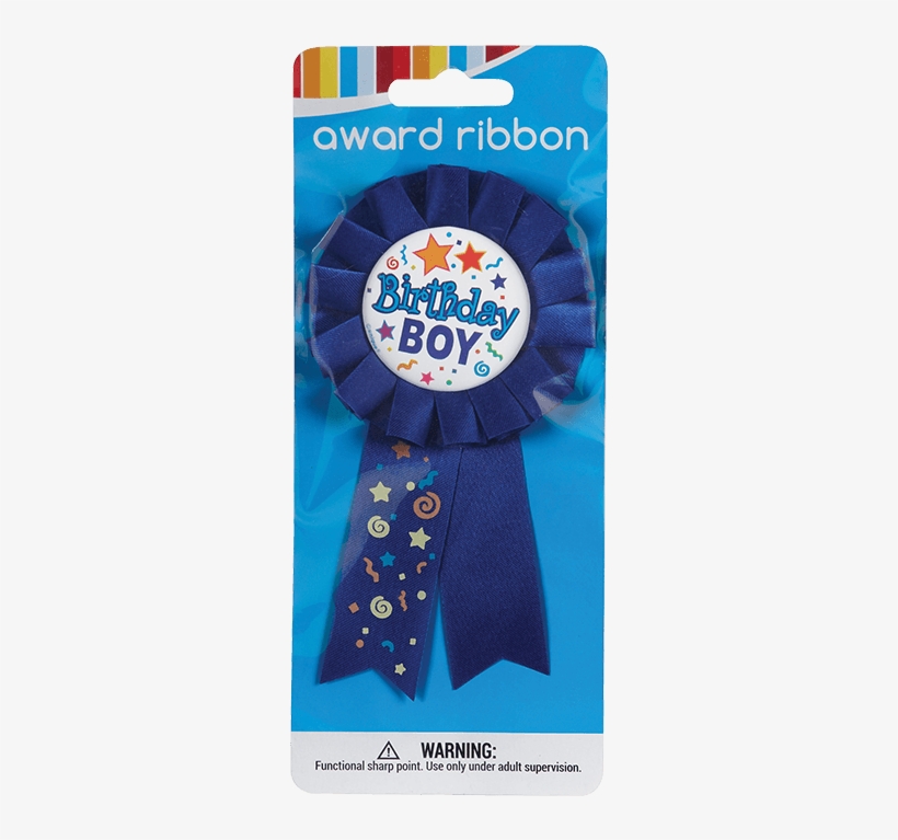 Birthday Boy Ribbon - Way To Celebrate Birthday Boy Award Ribbon-blue ...